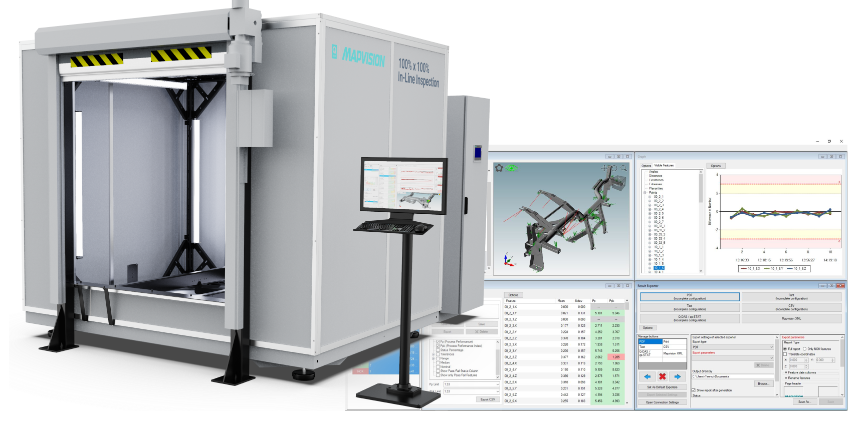 Mapvision Q - 100% x 100% In-Line Inspection